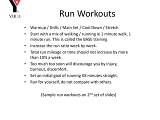 Beginner’s Run Clinic | PPT
