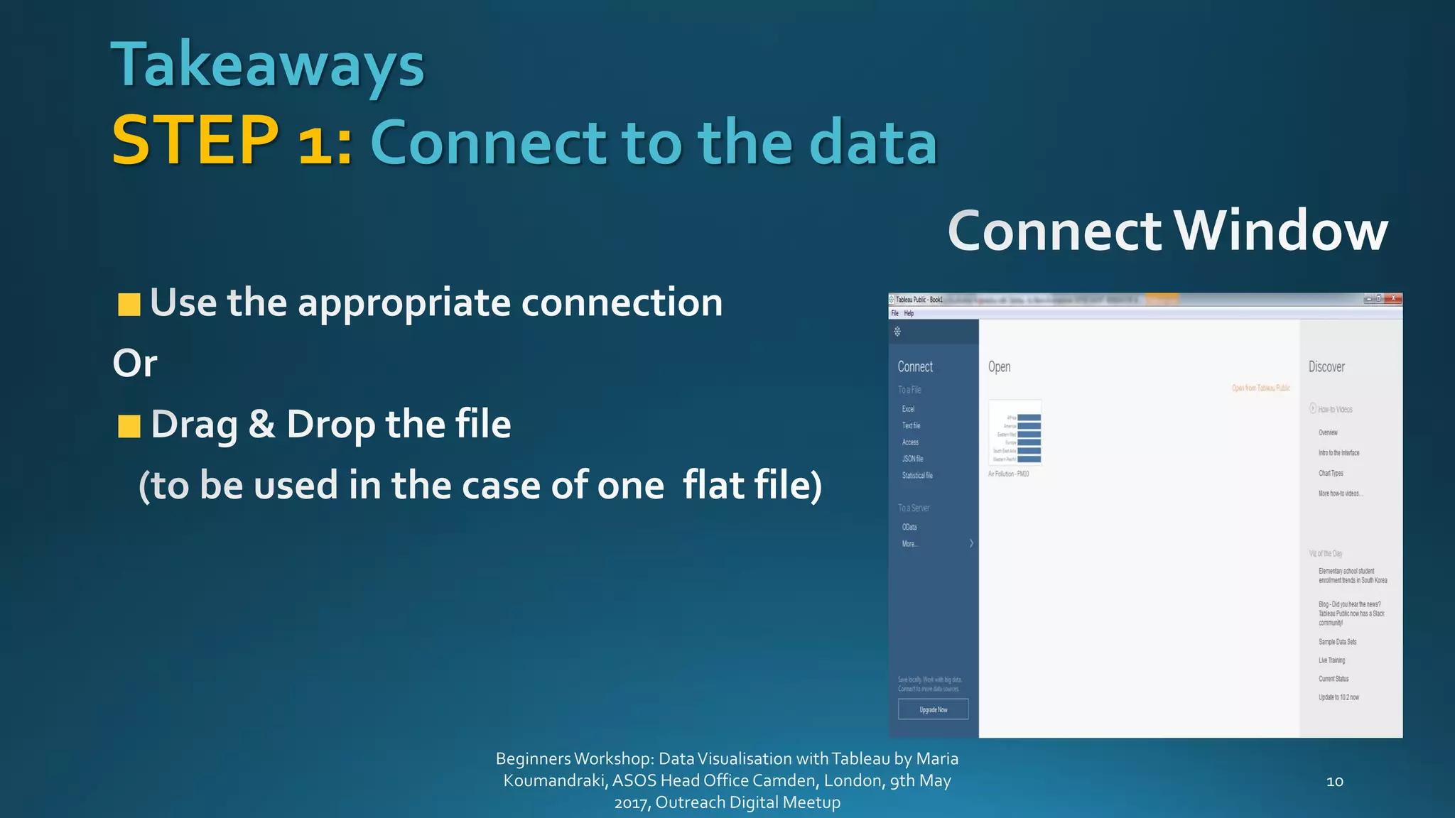 Data Visualisation & Analytics with Tableau (Beginner) - by Maria Koumandraki | PDF