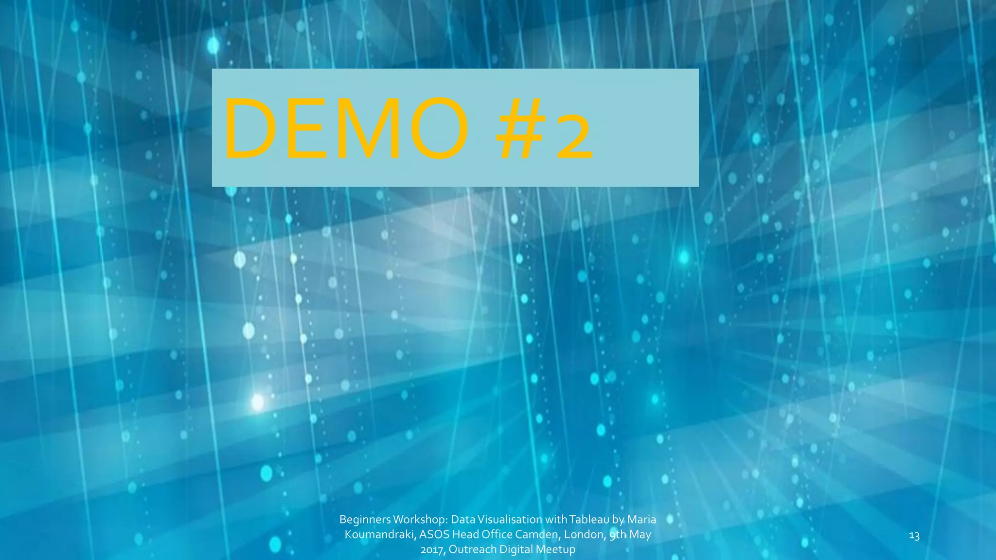 Data Visualisation & Analytics with Tableau (Beginner) - by Maria ...