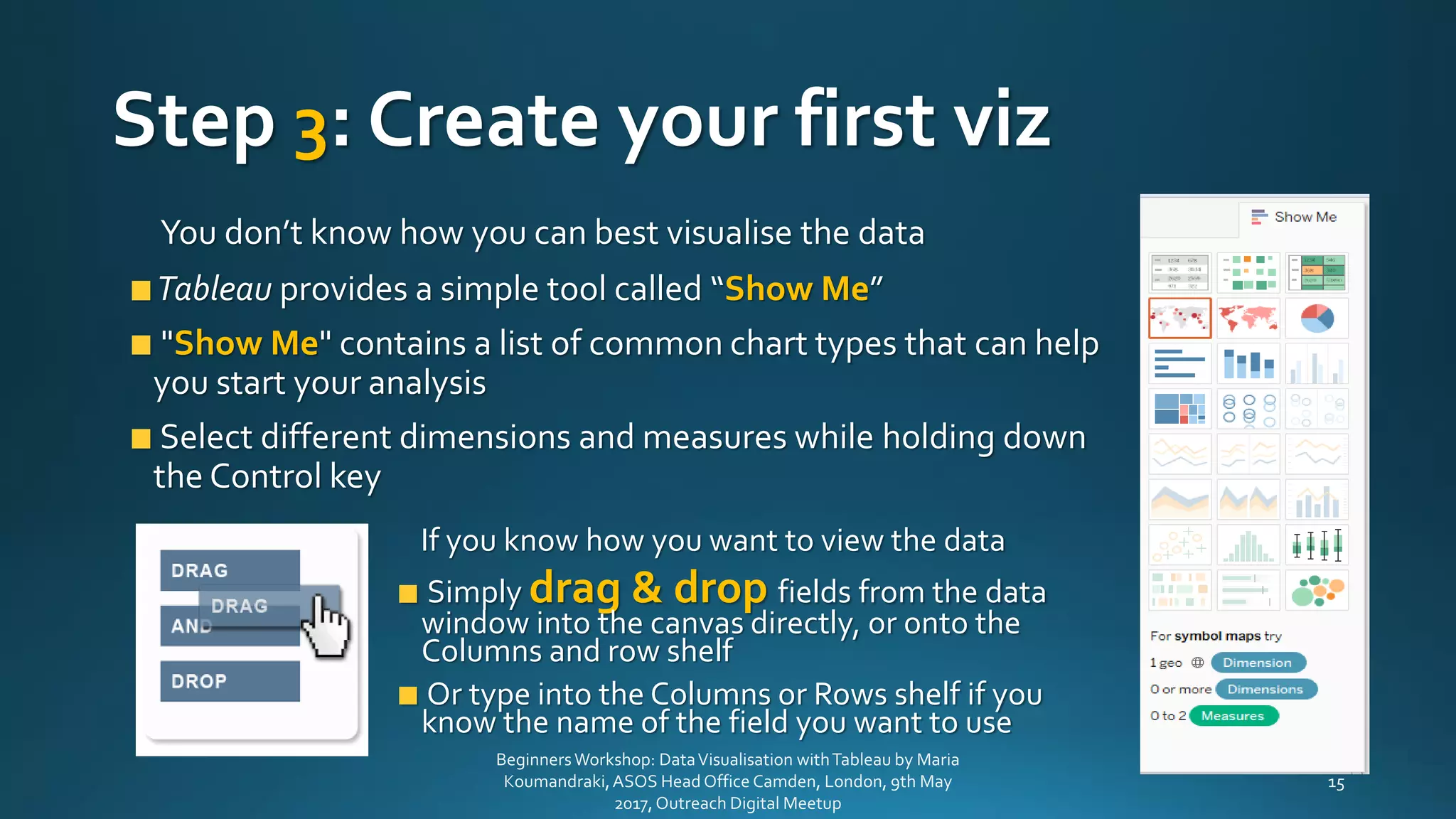Data Visualisation & Analytics with Tableau (Beginner) - by Maria Koumandraki | PDF