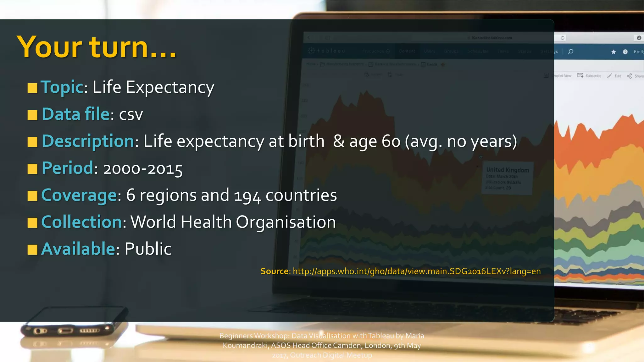 Data Visualisation & Analytics with Tableau (Beginner) - by Maria Koumandraki | PDF