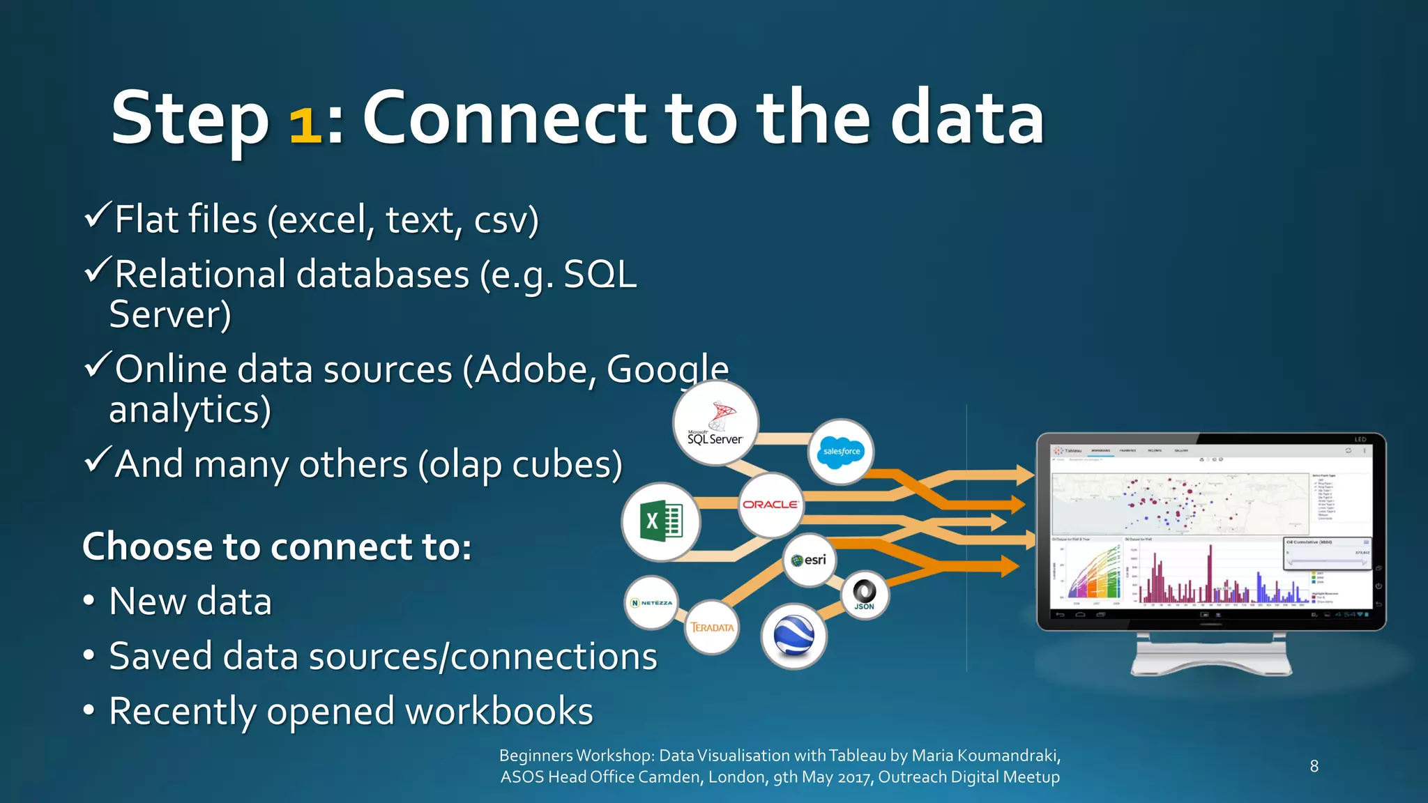 Data Visualisation & Analytics with Tableau (Beginner) - by Maria Koumandraki | PDF