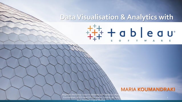 Data Visualisation & Analytics with Tableau (Beginner) - by Maria ...