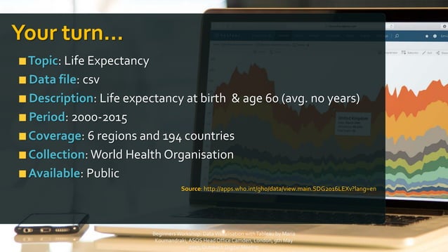 Data Visualisation & Analytics with Tableau (Beginner) - by Maria ...