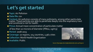 Data Visualisation & Analytics with Tableau (Beginner) - by Maria ...