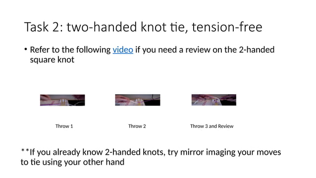 Beginner Tasks Powerpoint in surgery at IU | PPT