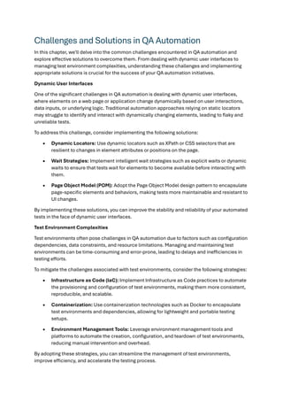 Becoming a QA Automation Expert: A Tech Enthusiast's Complete Guide | PDF