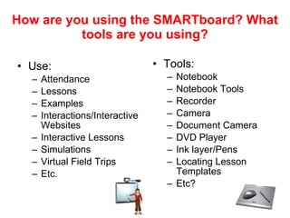 Beginner training smartboard 010511 | PPT