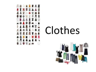 Beginner vocabulary clothes | PPT