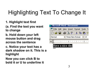 Beginner word class_5 | PPT