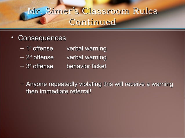 Beginning of the year presentation | PPT