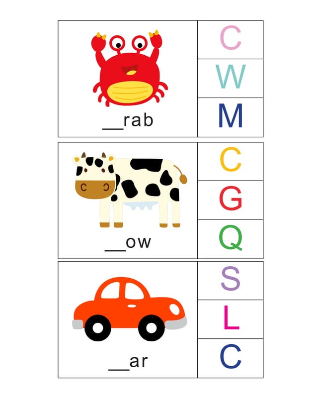Beginning letter-sound-cards | PDF