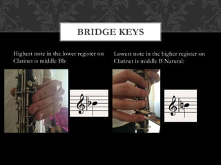 Beginning clarinet for saxophonists | PPT