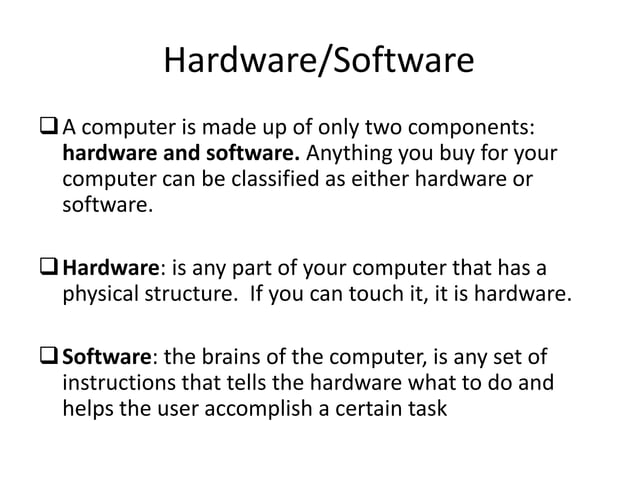 Beginning computer basics | PDF | Operating Systems | Computer Software and Applications