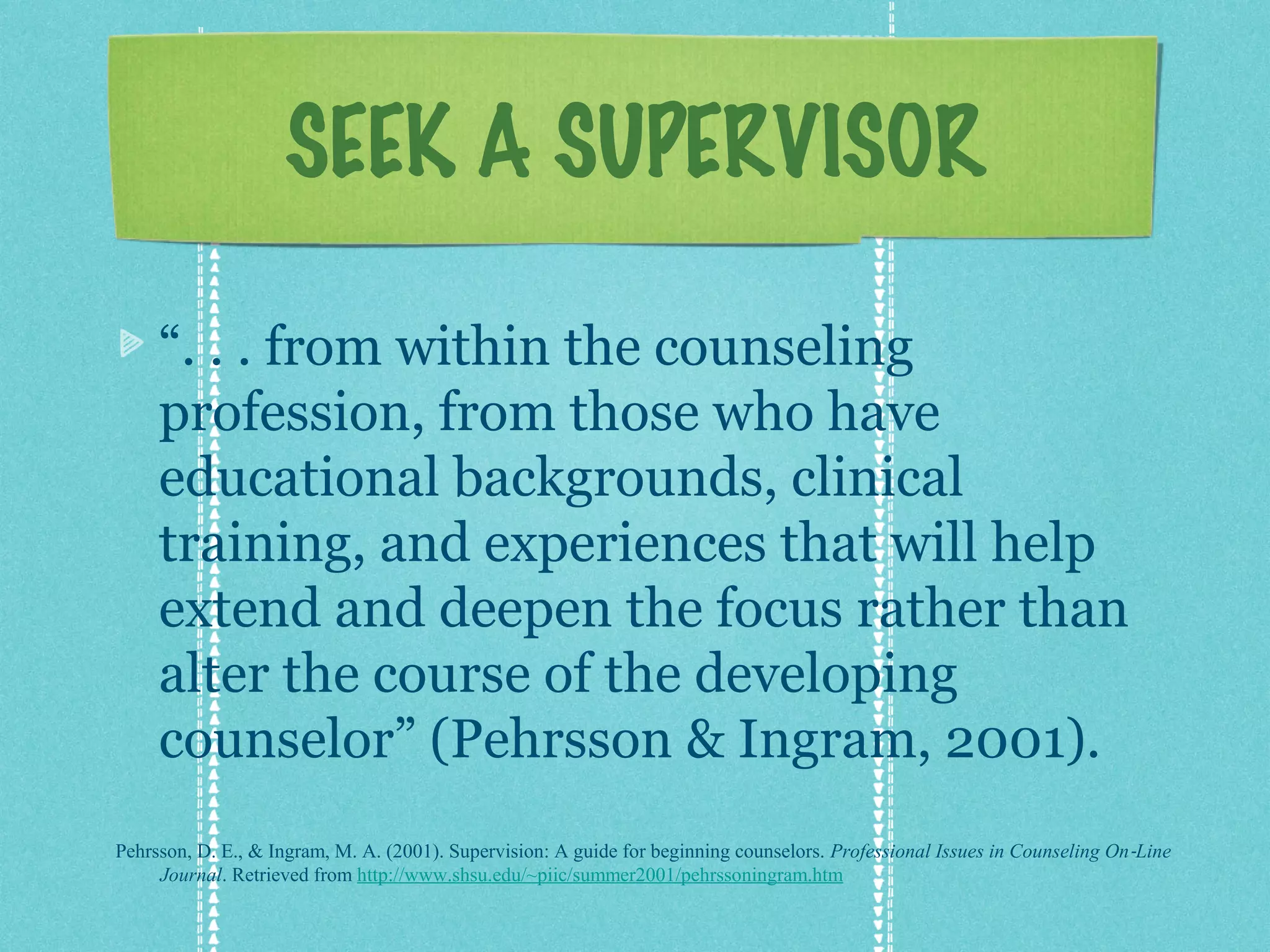 Beginning counselor ppt | PPT