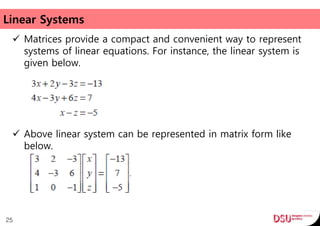 Beginning direct3d gameprogrammingmath05_matrices_20160515_jintaeks | PPT