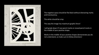 Negative space Drawing | PPTX