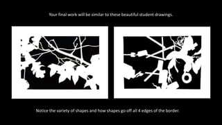 Negative space Drawing | PPTX