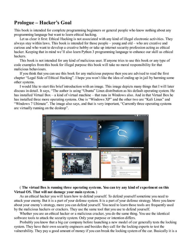 Beginning Ethical Hacking with Python.pdf | Operating Systems | Computer Software and Applications