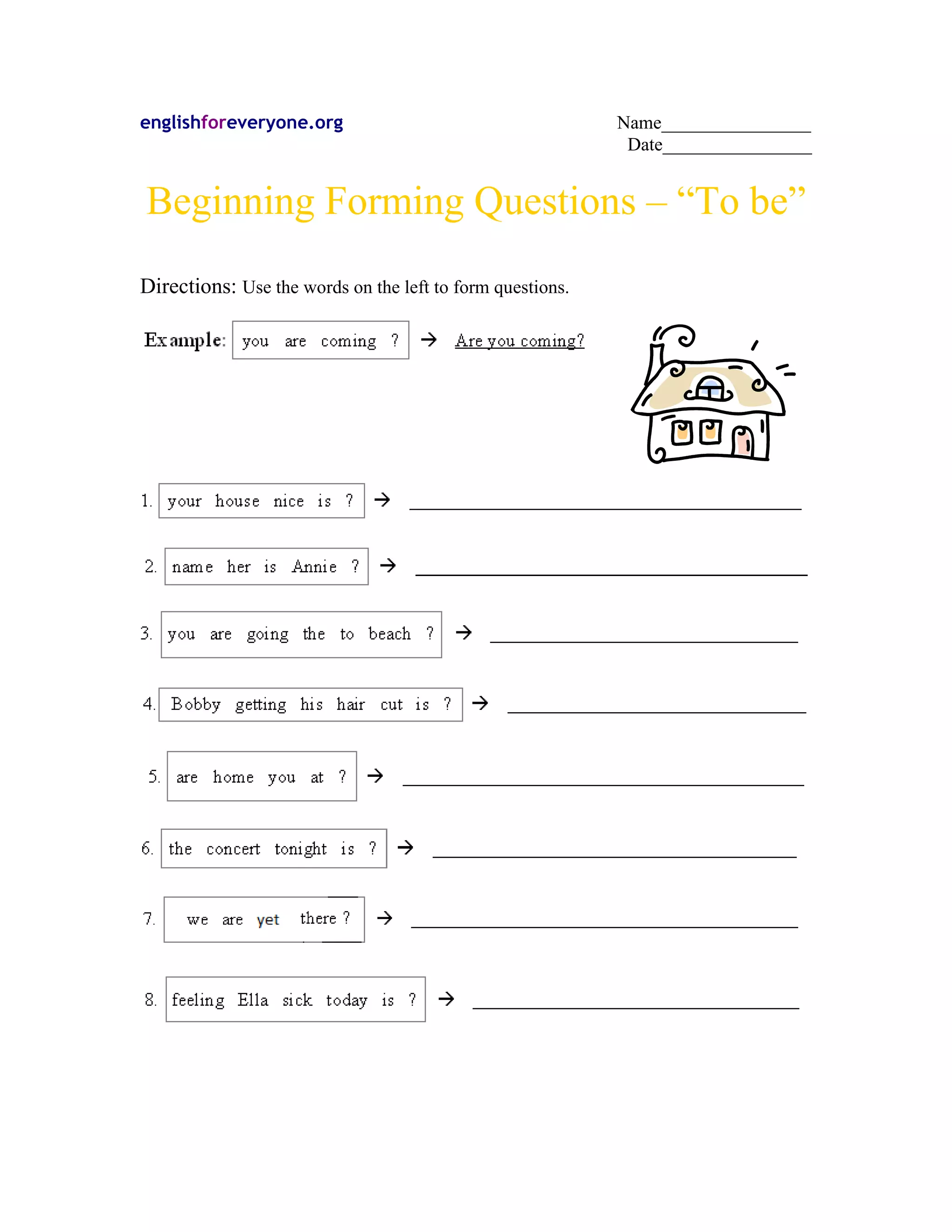 Beginning forming questions to be | PDF