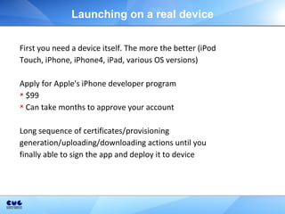 Beginning i os development | PPT