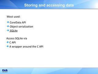 Beginning i os development | PPT