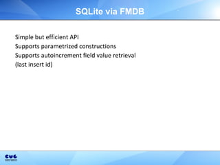 Beginning i os development | PPT