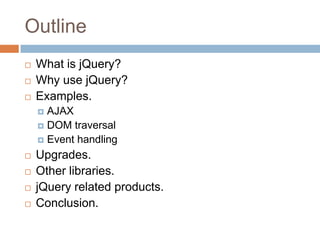 Beginning jQuery | PPT
