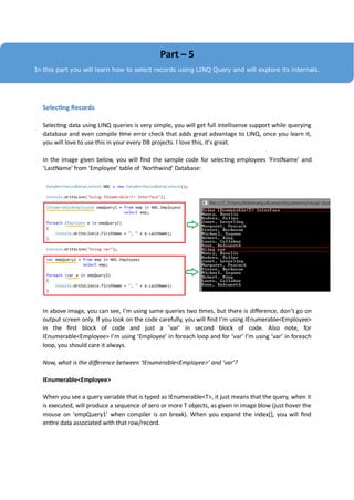 Beginning linq | PDF