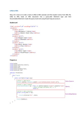 Beginning linq | PDF