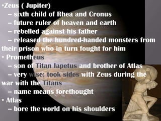 Mythology: In The Beginning | PPT