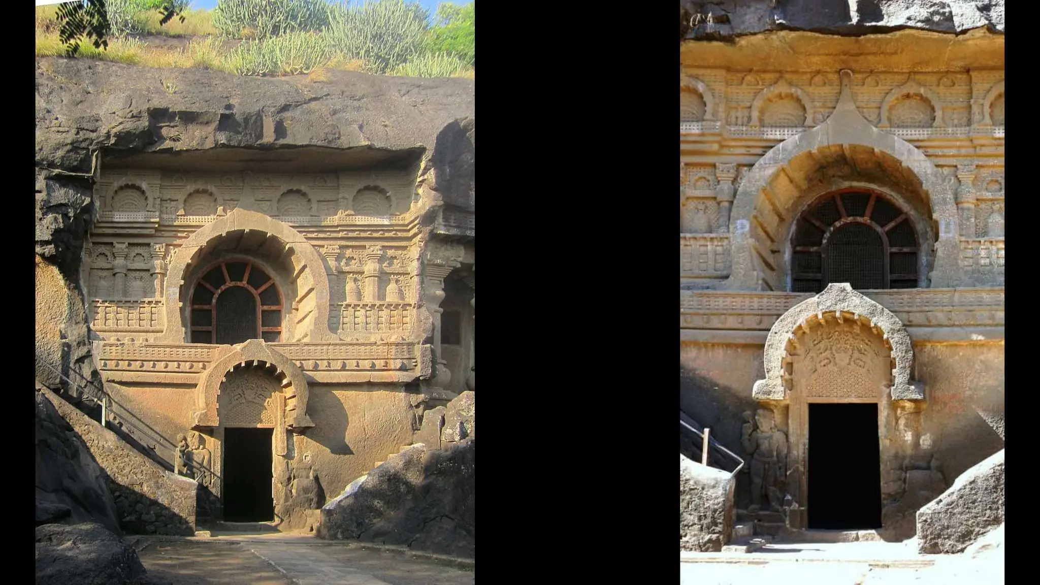 Beginning of Rock-cut Architecture- Sudama Cave, Lomas Rishi, Bhaja ...