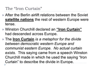 Beginning of the cold war | PPTX