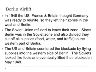 Beginning of the cold war | PPTX