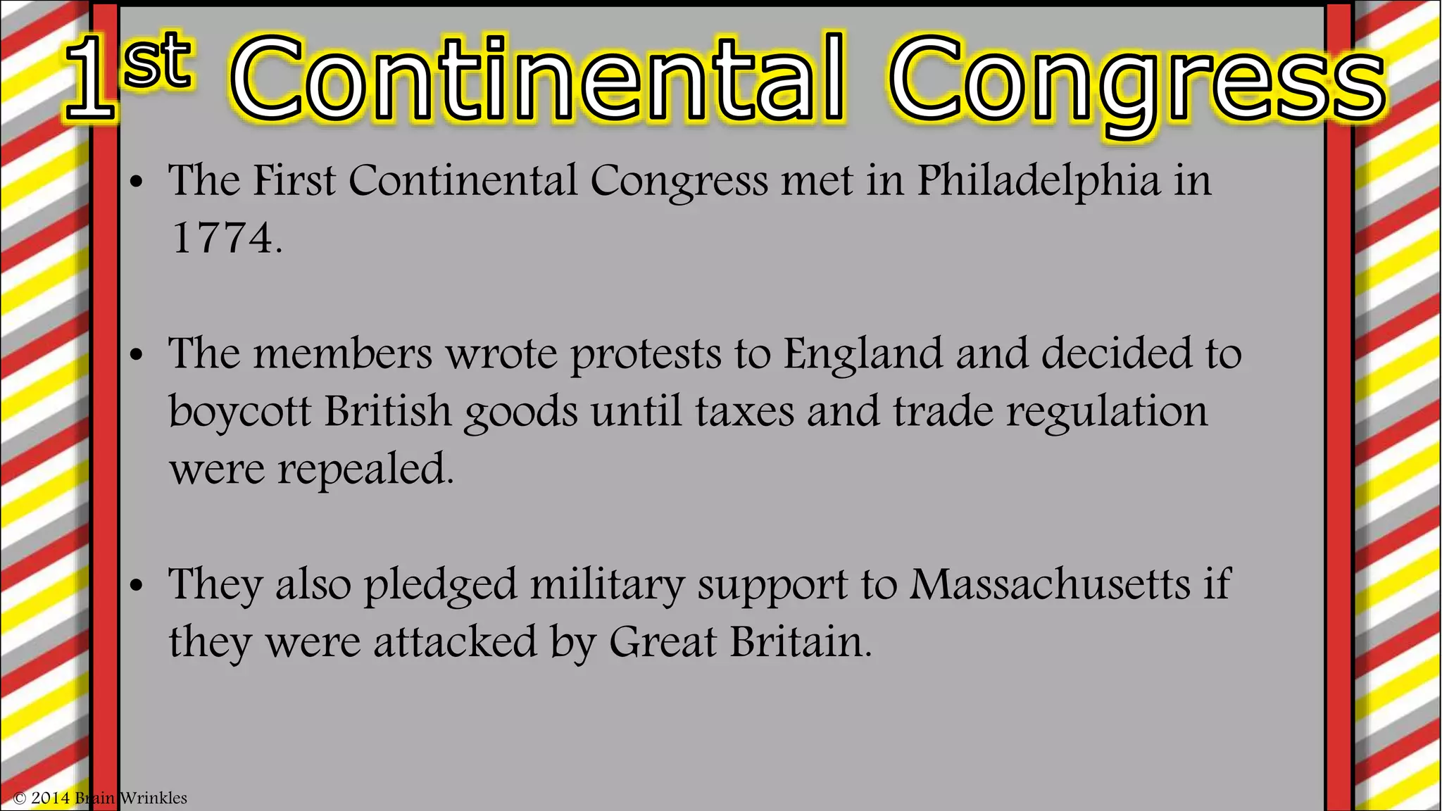 Beginning of the Revolution | PPT