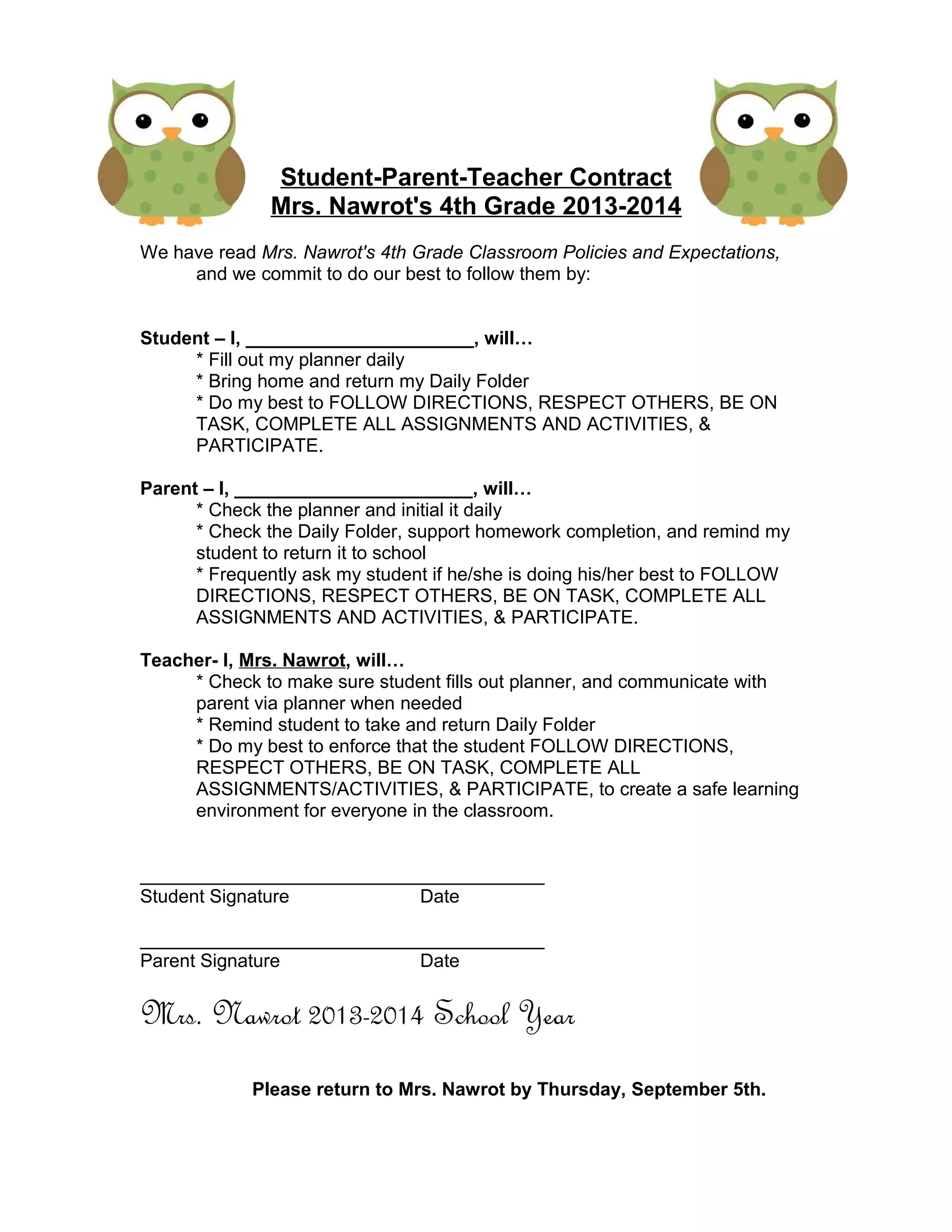 Beginning of the year 2013 14 | PDF