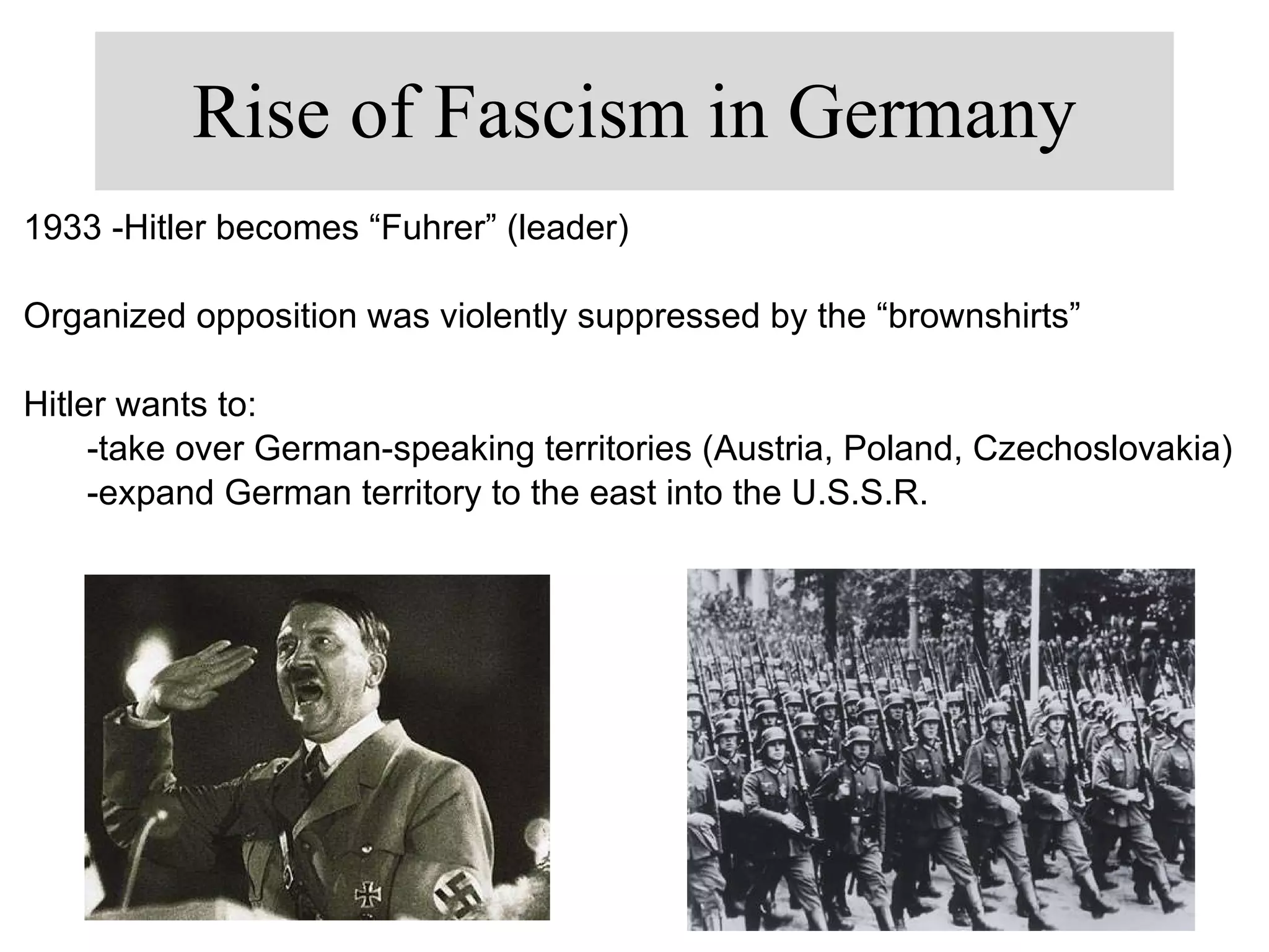 Beginning of WWII | PPT