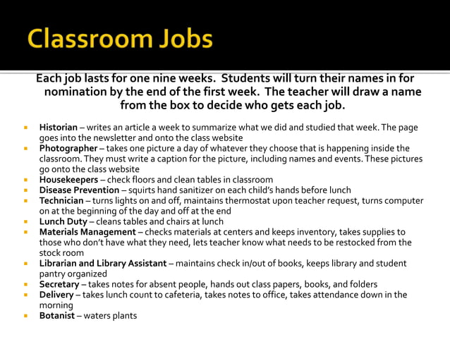 Beginning of year power point | PPT