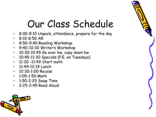 Beginning of year powerpoint | PPT