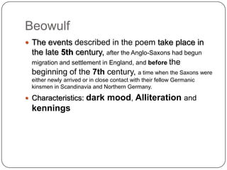 Beginnings and beowulf (2) | PPTX | Genealogy and Ancestry | Hobbies ...