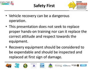 Beginning with vehicle recovery | PPTX