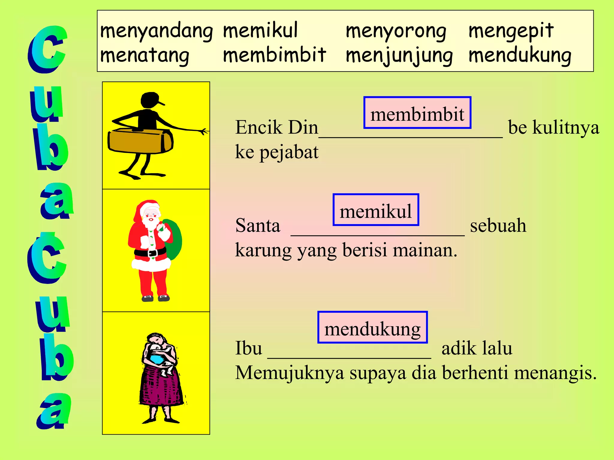 Kata Kerja ( Homonim ) | PPT