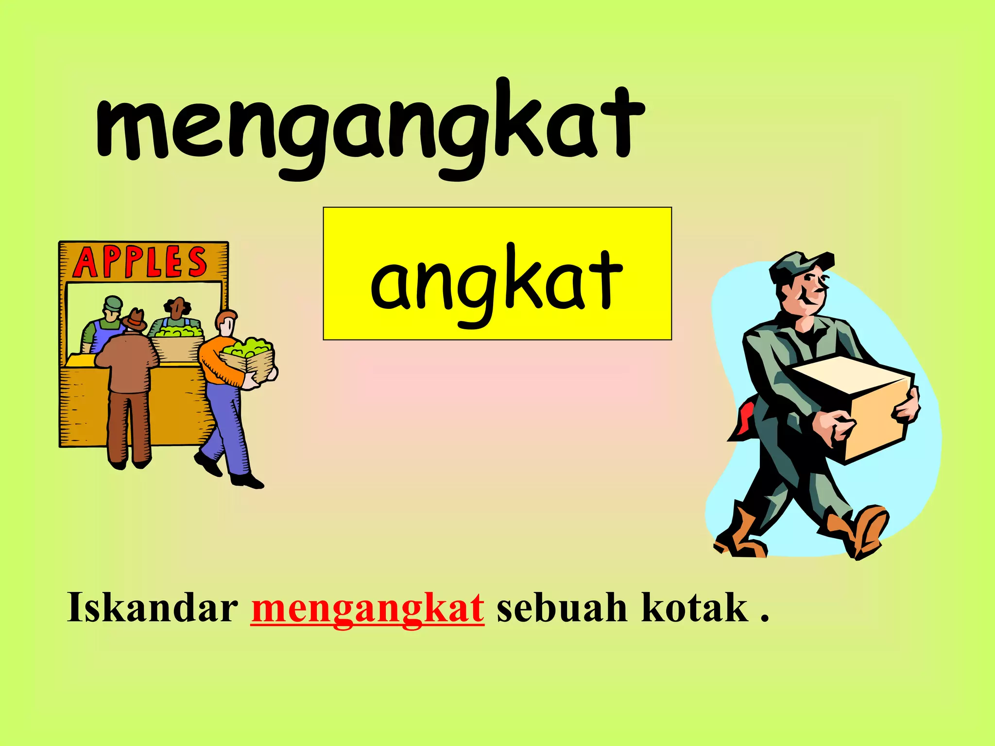 Kata Kerja ( Homonim ) | PPT