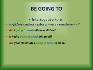 Be going to | PPTX