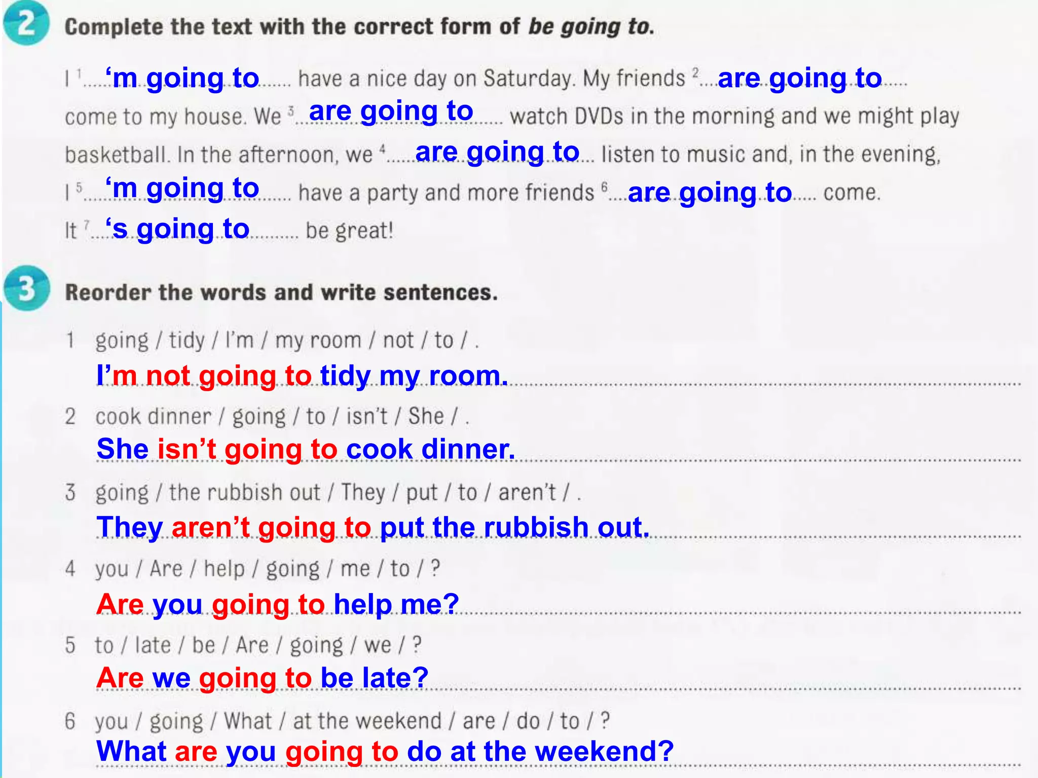 Be going to - GRAMMAR | PPTX
