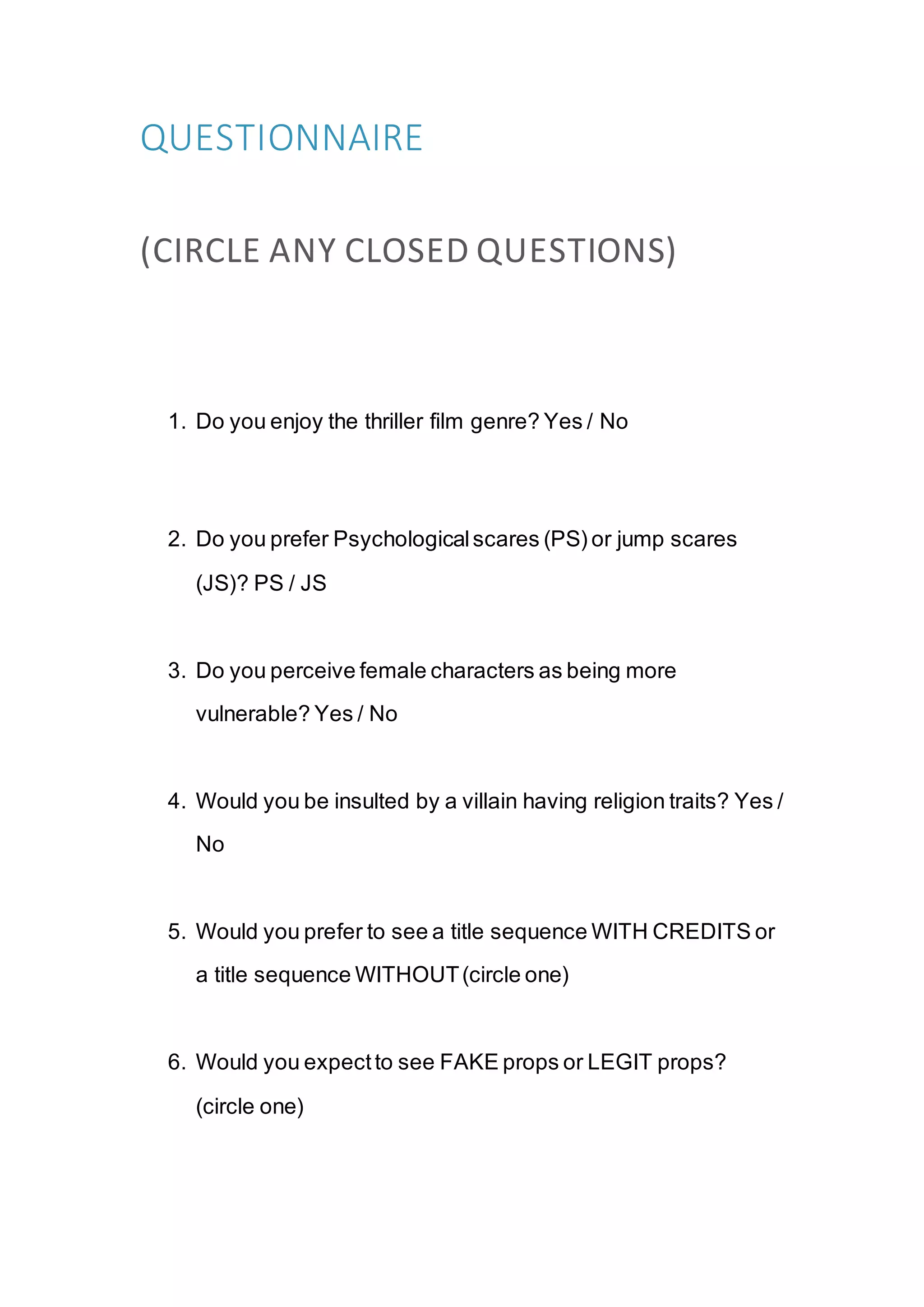 Questionnairefor media as | DOCX