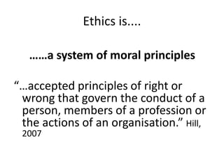 1 intro to ethics | PPTX