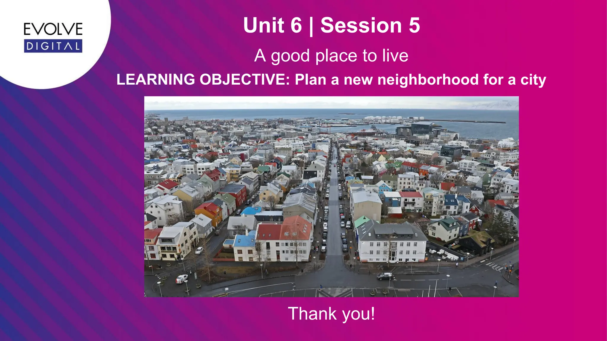 SESION DE INGLES- PLACES- unidad 6- EVOLVE DIGITAL | PDF