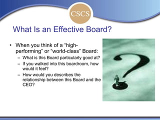 Best Practices in Board Evaluation and Director Evaluation | PPT