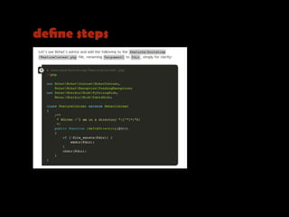Behat, Behavioral Driven Development (BDD) in PHP | PPT
